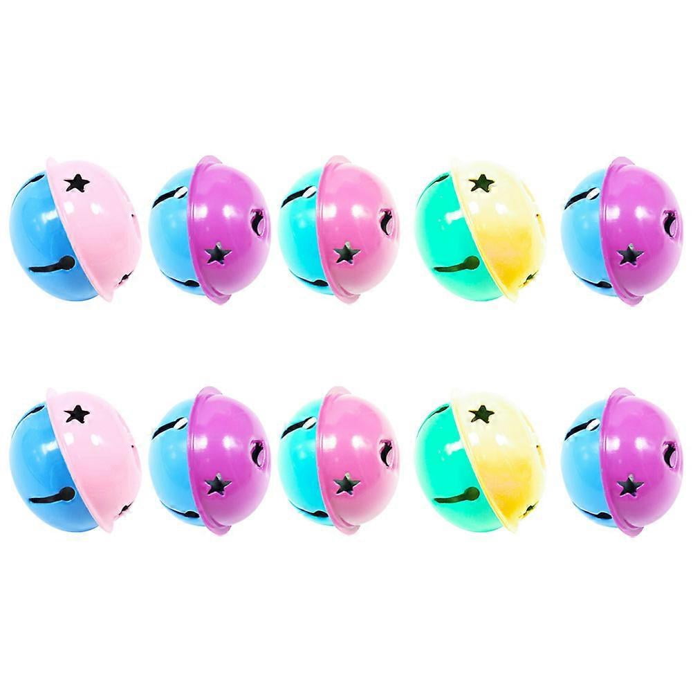 40 Pcs Metal Sled Small Bells Crafts Christmas Sleigh Bells Christmas ...