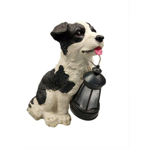 Lightahead Solar Powered Dog with Lantern Light Decoration lamp for ...