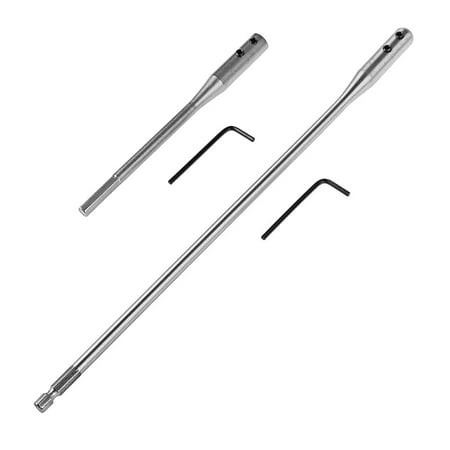 4PCS Drill Bit Extension Set, 1/4 Hex Shank Quick Change Spade Drill ...