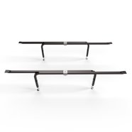 Zinus Deepak Full Size Easy Assembly Wooden Bunkie Board with Mattress ...