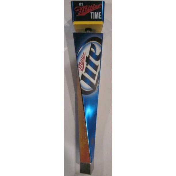 Miller Lite Vortex with Topper 13 12 Inch Draft Beer Tap Handle ...