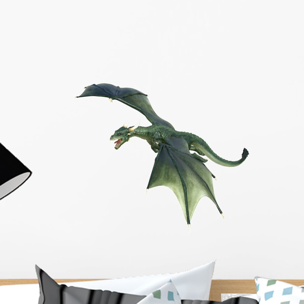 Dragon Wall Decal Sticker, Wallmonkeys Peel & Stick Vinyl Graphic (18 ...