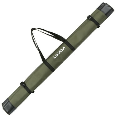 Portable Fishing Rod Pole Carrier Carry Case Organizer Storage Travel ...