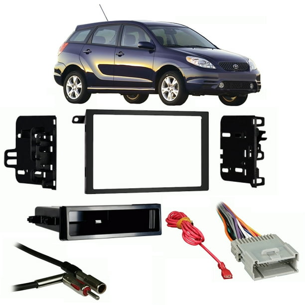 Fits Toyota Matrix 2003-2004 Double DIN Stereo Harness Radio Install ...