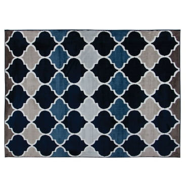 Better Homes & Gardens Black & White Striped Accent Rug, 30" x 46 ...
