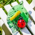 AOOOWER Handmade Insect Figures Collectible Art Glass Miniature Animals ...