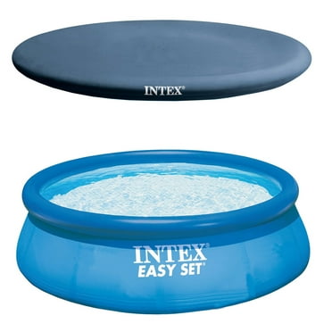 "Intex Quick Set 12' x 30"" Outdoor Above Ground Pool & Included Filter ...