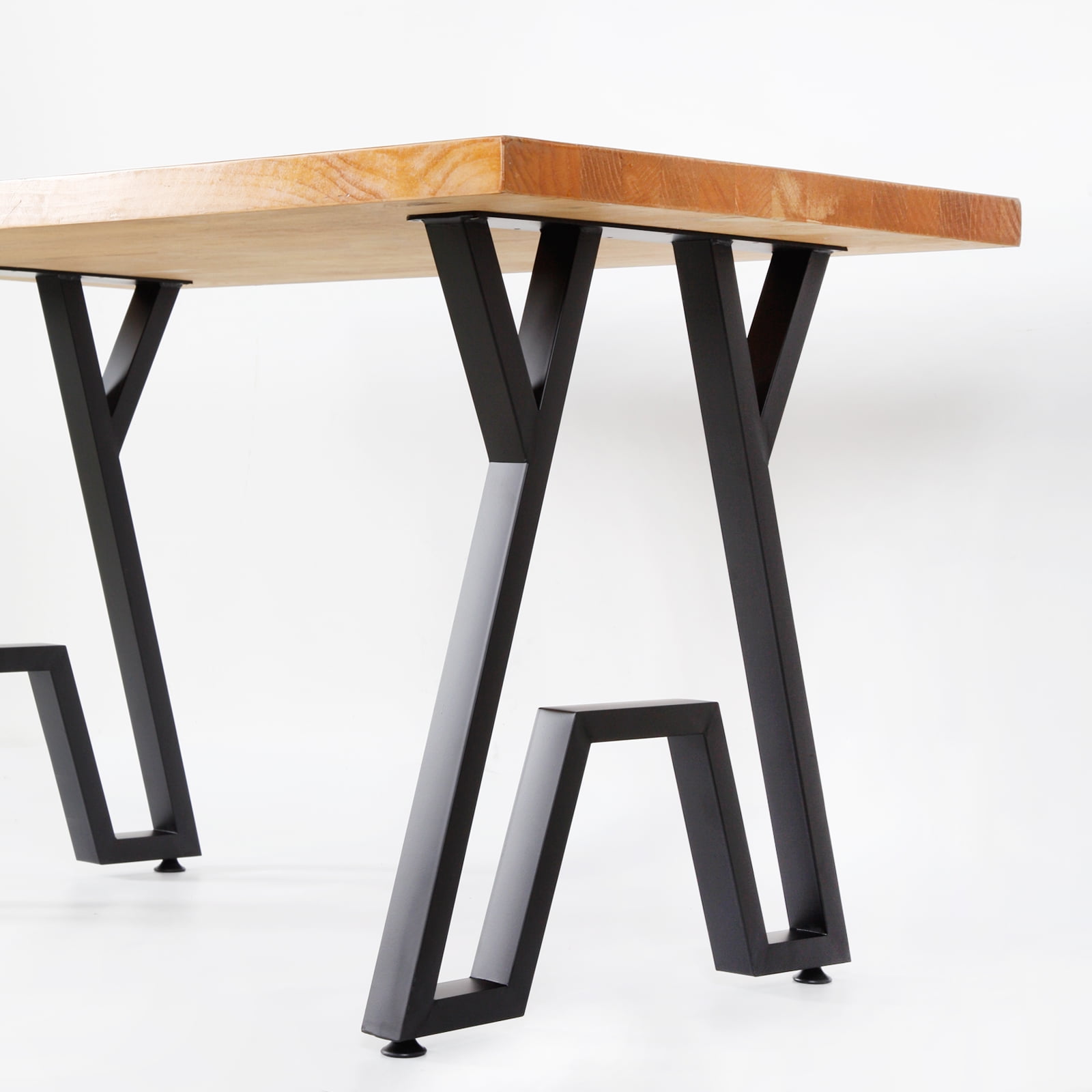 Buy SSS Furniture Metal Table Legs 28X24 Desk Legs DIY Furniture Legs ...
