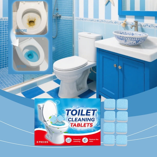Toilet Descaling Effervescent Tablets For Powerful Decontamination And ...