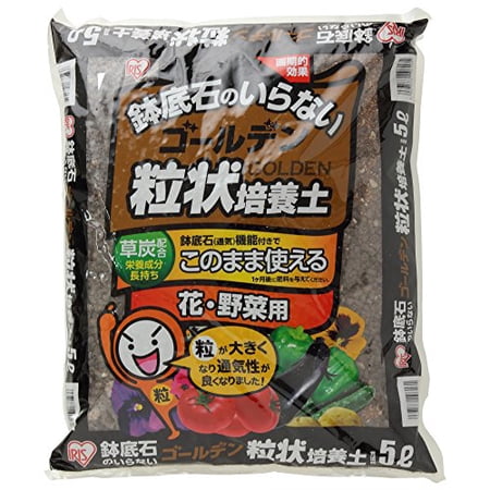 Iris Ohyama Potting Soil Golden Granular Potting Soil 5L GRBA-5 ...
