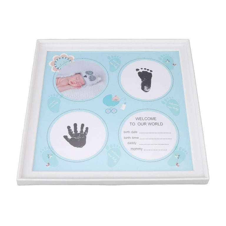 Blue Baby Handprint