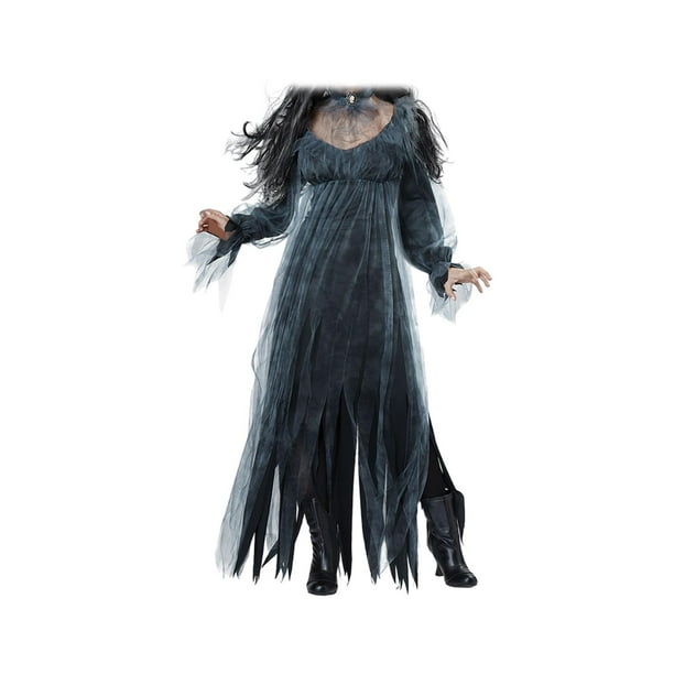 Vestido de Novia Fantasma Medieval Sin Capucha para Cosplay XXL Strade ...