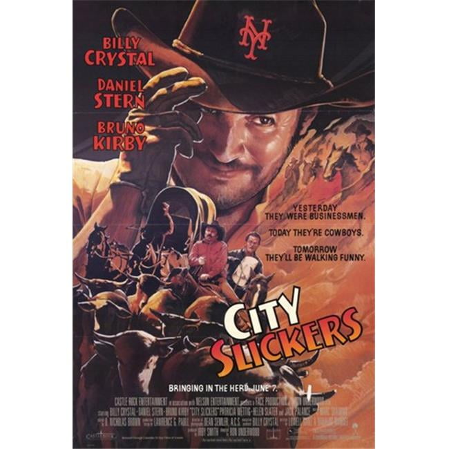 Posterazzi MOV256721 City Slickers Movie Poster - 11 x 17 in. - Walmart.com