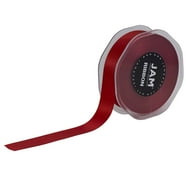 JAM Double Faced Satin Ribbon, 3/8 Inch Wide x 25 Yards, Emerald Green ...