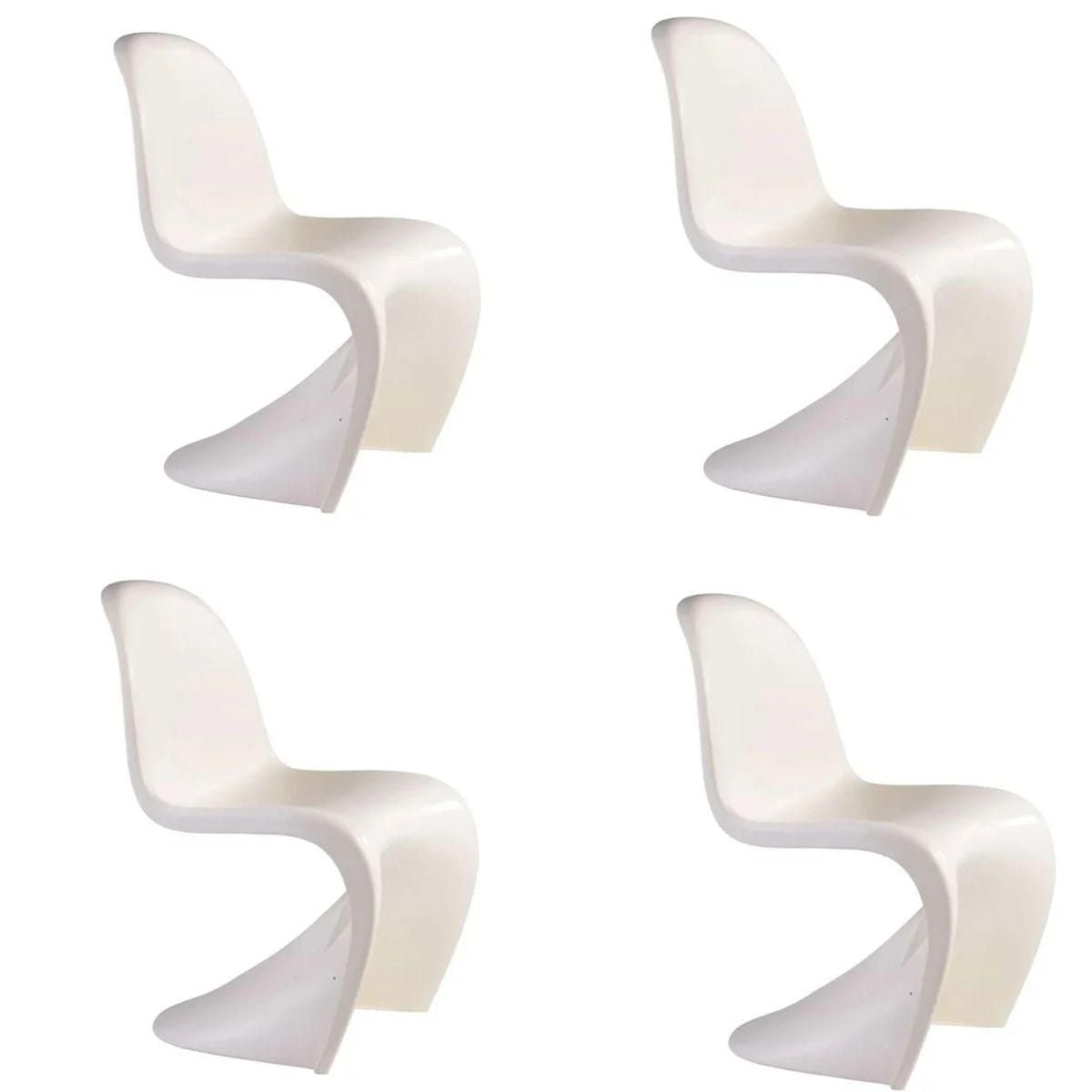 Click here for Heavenly Collection White Plastic Kids Chair Set O... prices
