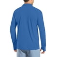 Abomasnow Men's Big and Tall Sun Protection Shirts UPF 50+ Quarter ...