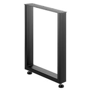 LTL Duraline Table Legs Wired Black Steel 16", Set of 4 - Walmart.com