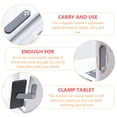 Masteelf Attach Mobile to Laptop Phone Magnet Clip Holder for Computer ...