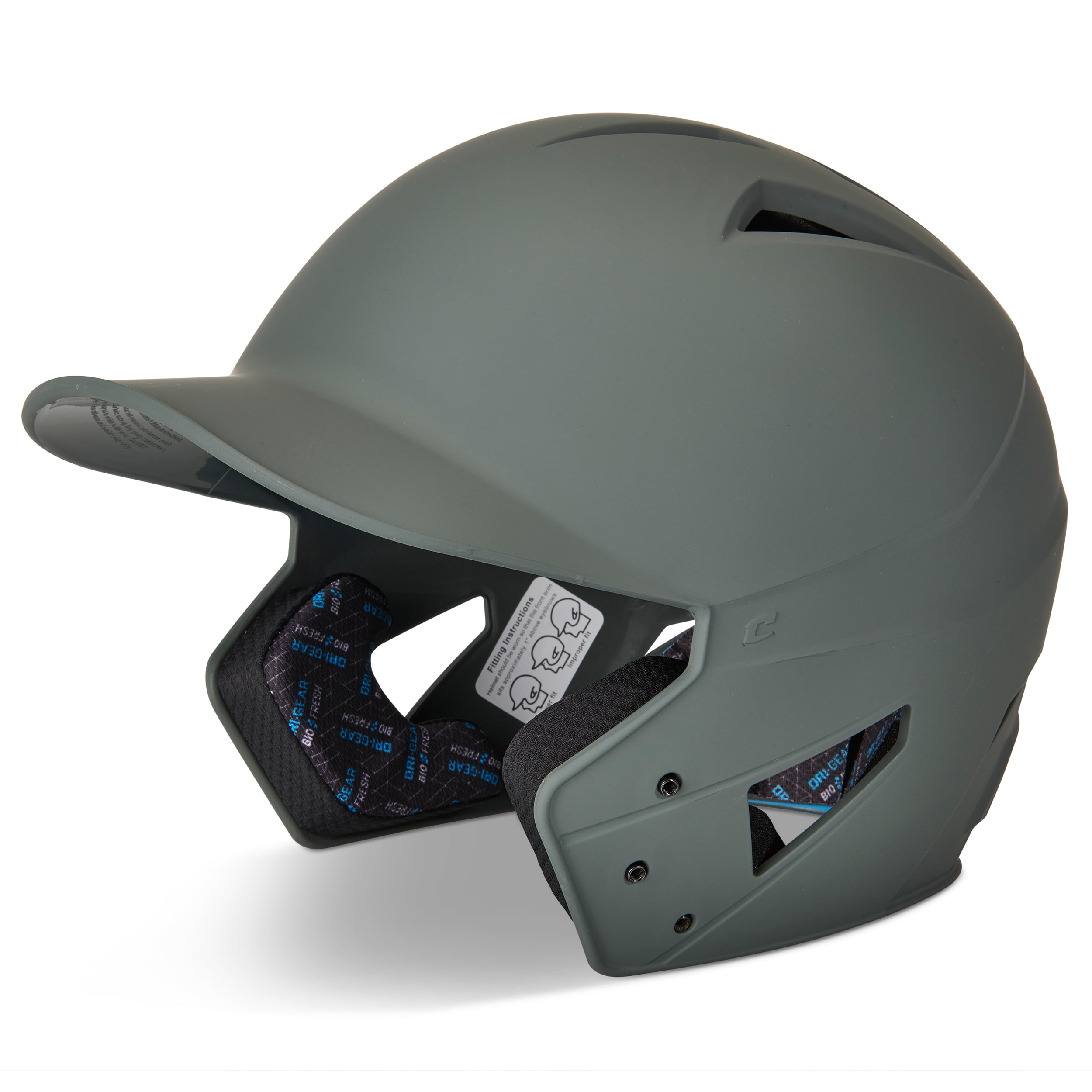 HX Gamer Baseball Batting Helmet, Large, Graphite - Walmart.com