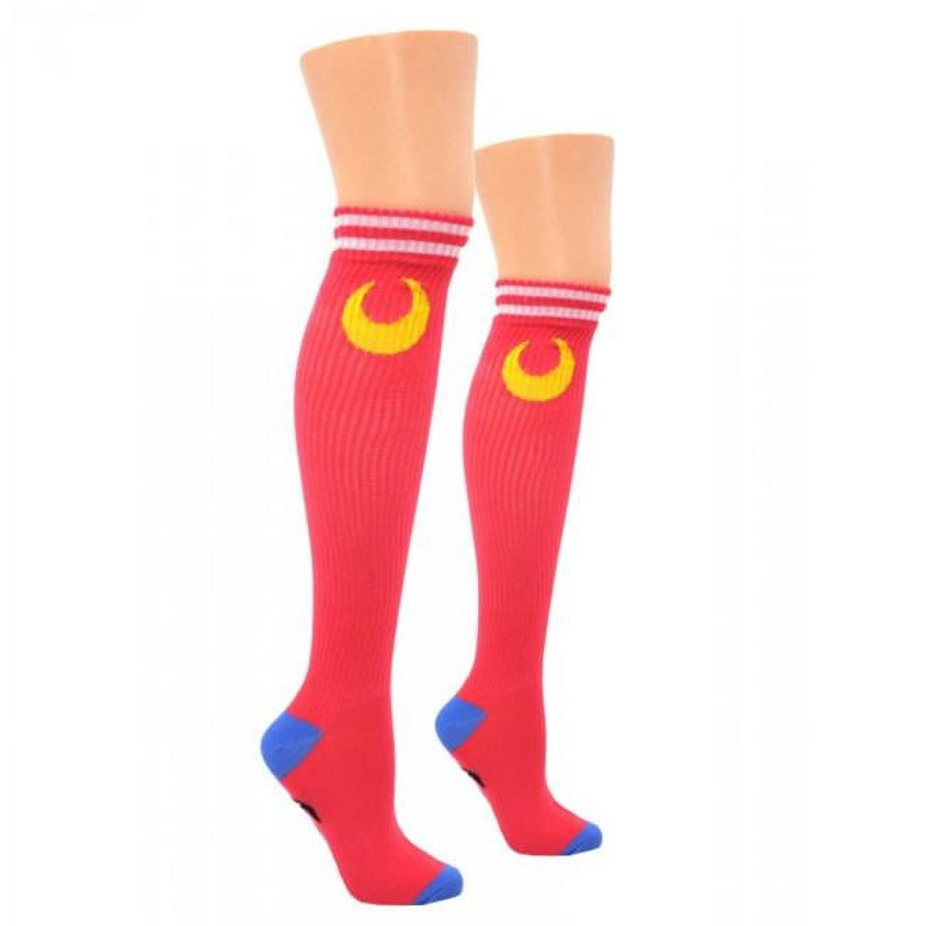 Click here for Sailor Moon 823591 Sailor Moon Athletic Knee High... prices