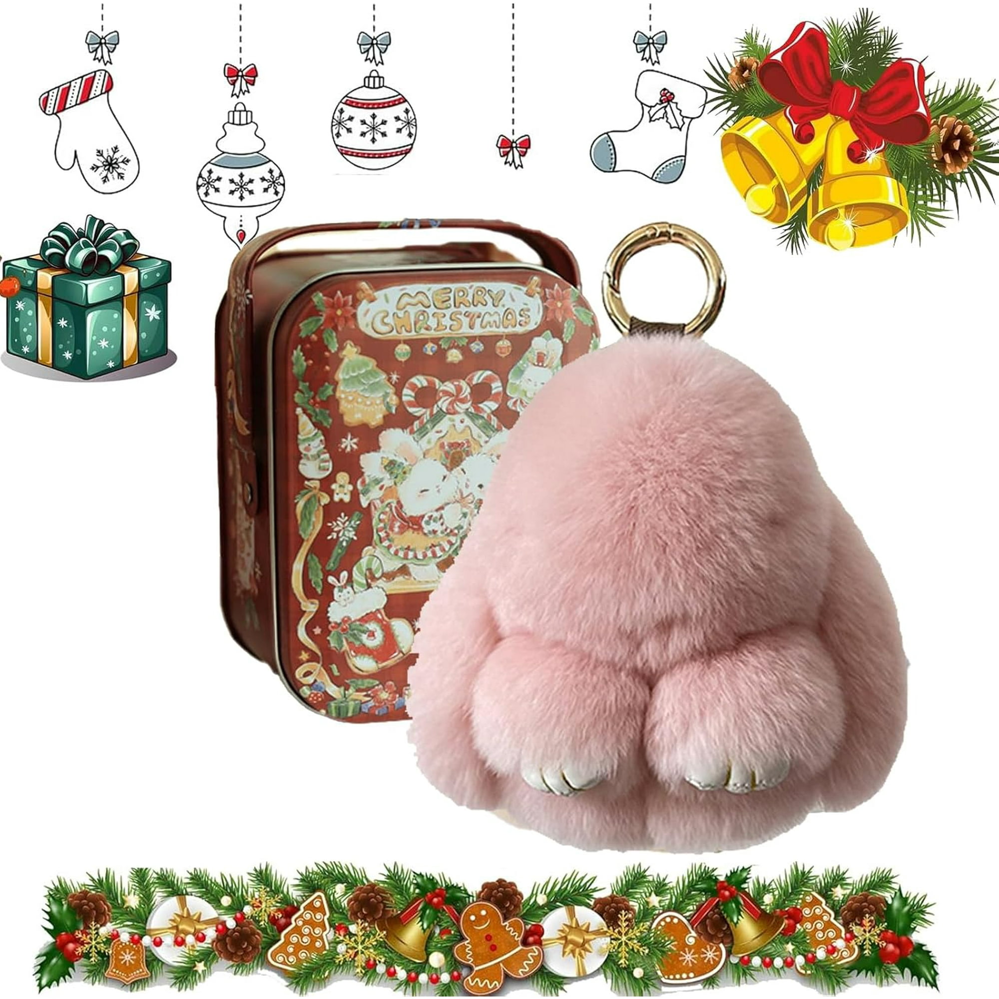 Click here for Gotyou Bunny Lu Keychain With Tin  Bunny Keychain... prices