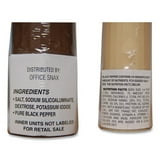 Office Snax Condiment Set, 4oz Salt, 1.5oz Pepper, Two-Shaker Set ...