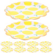 Paper Plates 6 inch, 100 Pack Paper Plates Bulk, Compostable Plates ...