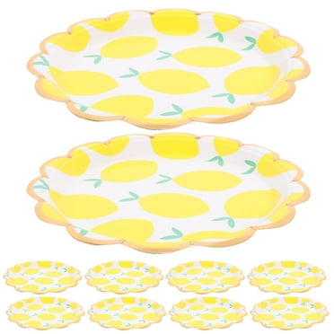 Paper Plates 6 inch, 100 Pack Paper Plates Bulk, Compostable Plates ...