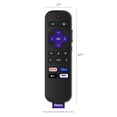 Roku Remote Control for Roku TV, Simple Setup, App Shortcuts ...