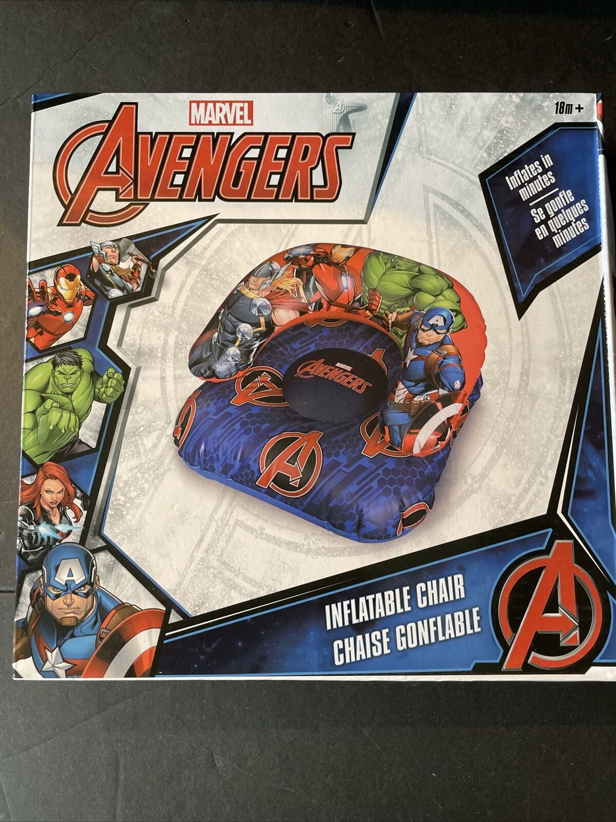Marvel Avengers Inflatable Kids Chair - Walmart.com