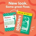 Plackers Micro Line Dental Floss Picks, Fold-Out FlipPick, Tuffloss ...