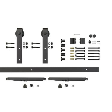 ALEKO 12 Ft Galvanized Steel V Tracks, Sliding Rolling Gate, Driveway ...