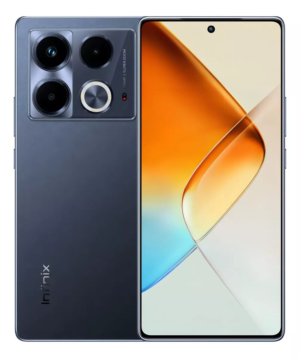 Infinix Note 40 AMOLED 6.7" 256GB 8GB Obsidiana Black | Bodega Aurrera ...