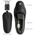 (4 pack) DinoFire RF 2.4GHz USB Control Wireless Presenter Remote ...