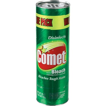 Comet 2X Bleach Powder Cleaning Cleanser, Scratch-Free, Safe for ...