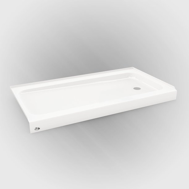 Proflo Pfsbs6032r Bannack 60" X 32" Rectangular Shower Base - White ...