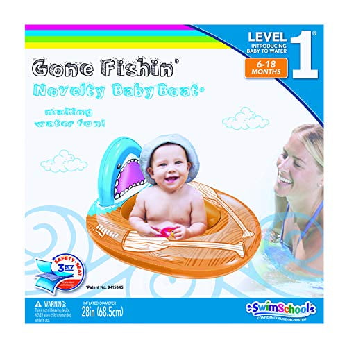SwimSchool gone Fishin Baby Pool Float, Novelty Baby Boat | Walmart Canada