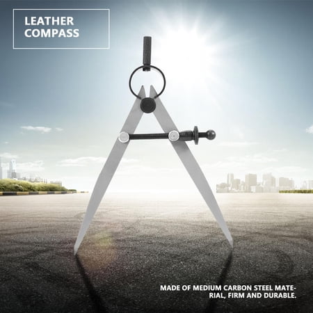 Noref Leathercraft Compasses,100mm Leather Divider Spring Rotating ...