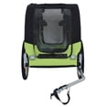 LHYY Large Folding Bike Trailer for Dogs–66LB Capacity All-Terrain Pet ...