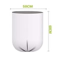 Breakable Trash Can Liners, Plastic Rolls Heavy Duty, 27X33 in, Flat ...