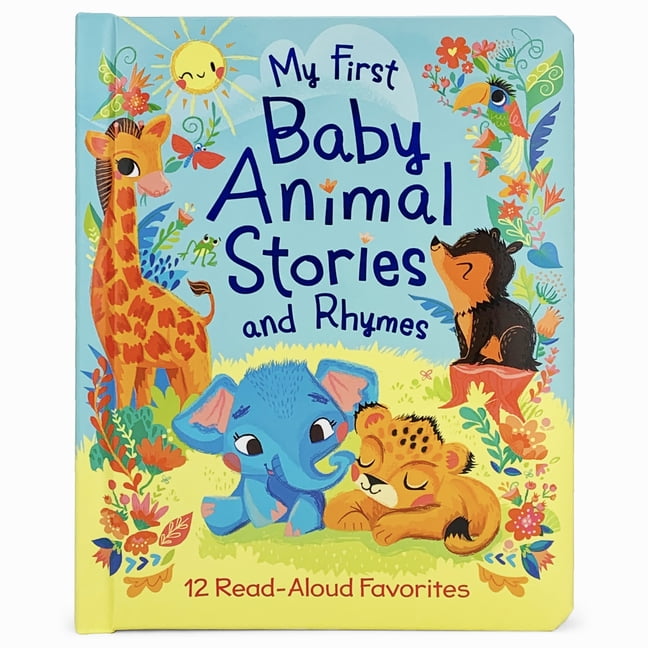 My First Baby Animal Stories (Board book) - Walmart.com