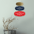 Victorian Please Close Door Behind You Sign (Blue) - Small - Walmart.com