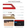 5x7 in Red Picture Frames 4 Pack, Tabletop or Wall Mount Display ...