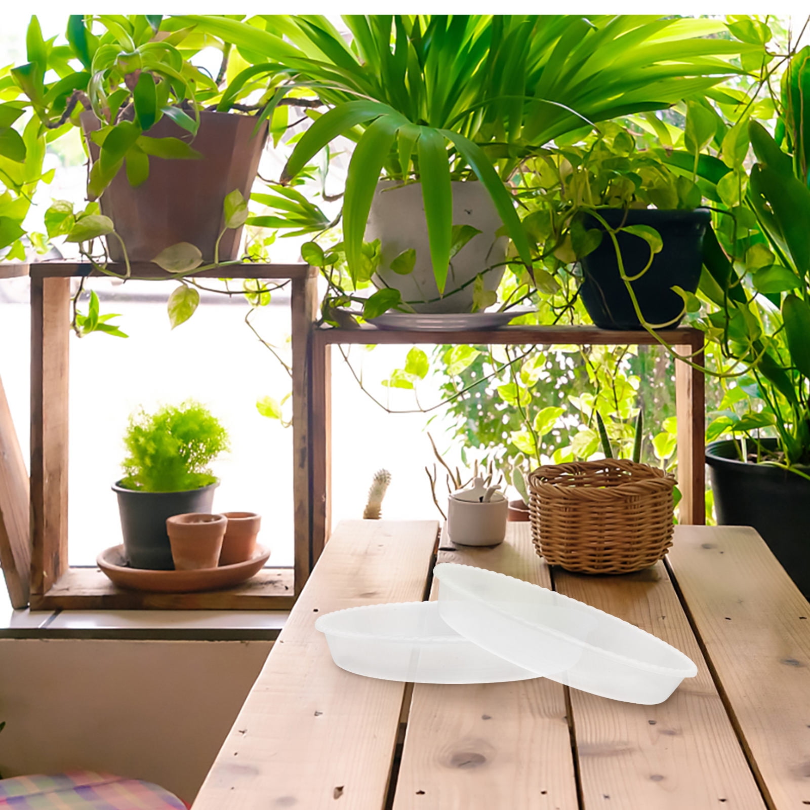 Click here for Goohochy 5pcs Flower Pot Bottom Tray For Planter W... prices