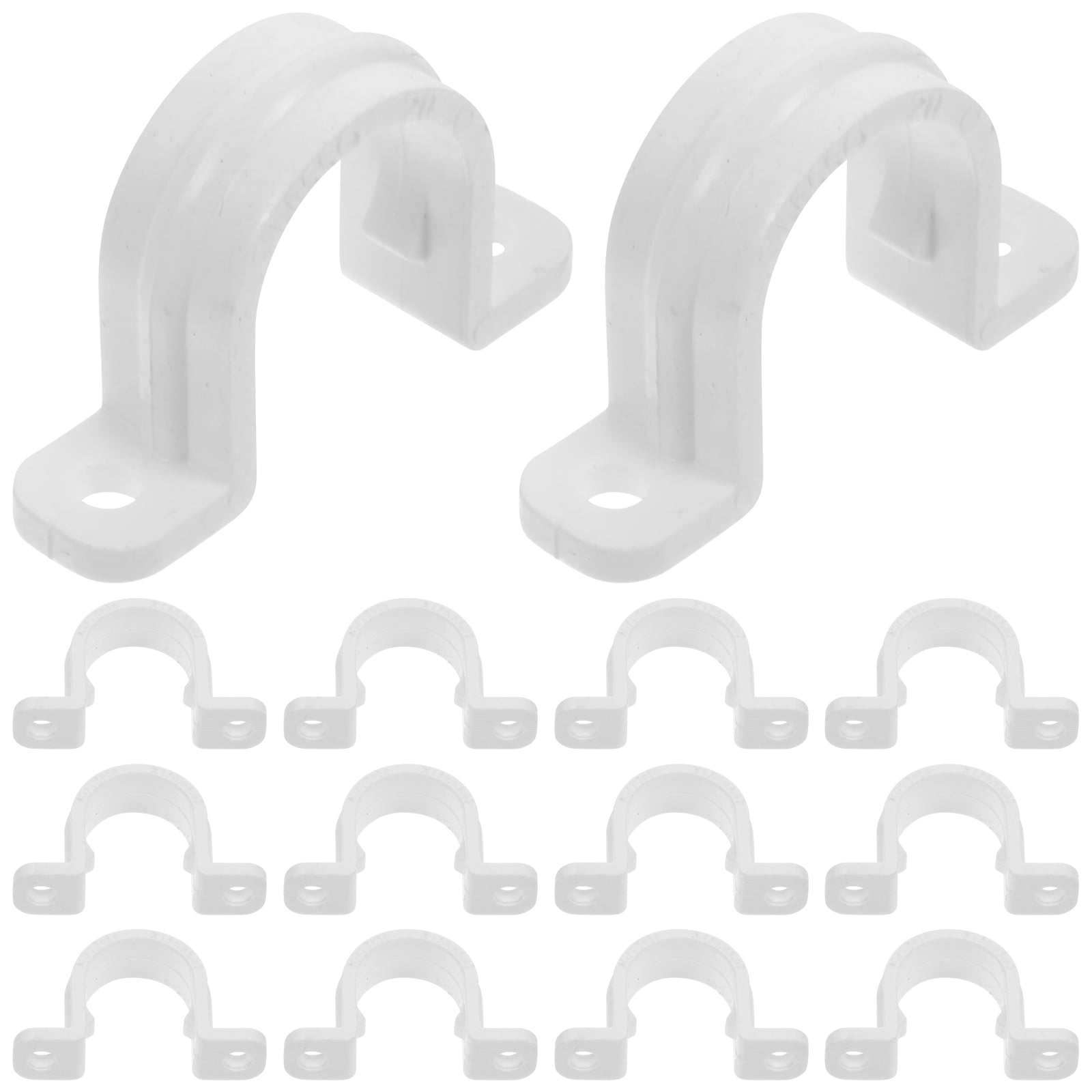 60pcs Pipe Clamp 20mm Pipe Support Bracket Tube Clamp Mounting Bracket ...