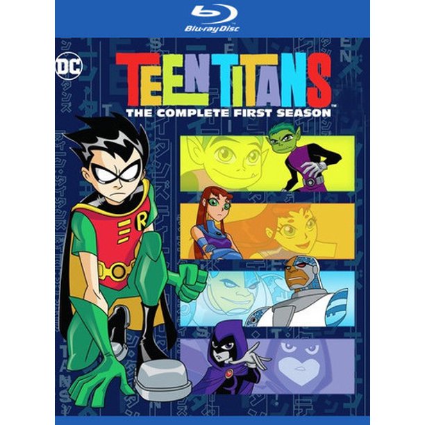 Teen Titans: The Complete First Season (Blu-ray) - Walmart.com ...
