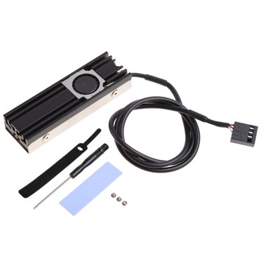 Acidalie M.2 SSD heatsink with Double Layer Aluminum and 4 Copper Heat ...