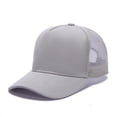 Baseball Cap Breathable Mesh Golf Hat Quick Dry Adjustable Grey ...