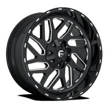 Fuel 1PC Aluminum Rim D615 CONTRA 22X12in Gloss Black Milled Finish ...
