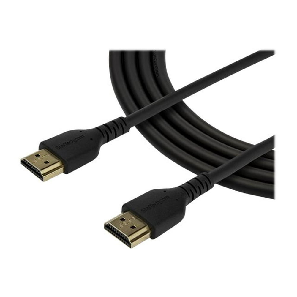 StarTech.com 2m Premium Certified HDMI 2.0 Cable with Ethernet, Durable ... StarTech.com 2m Premium Certified HDMI 2.0 Cable with Ethernet, Durable ...